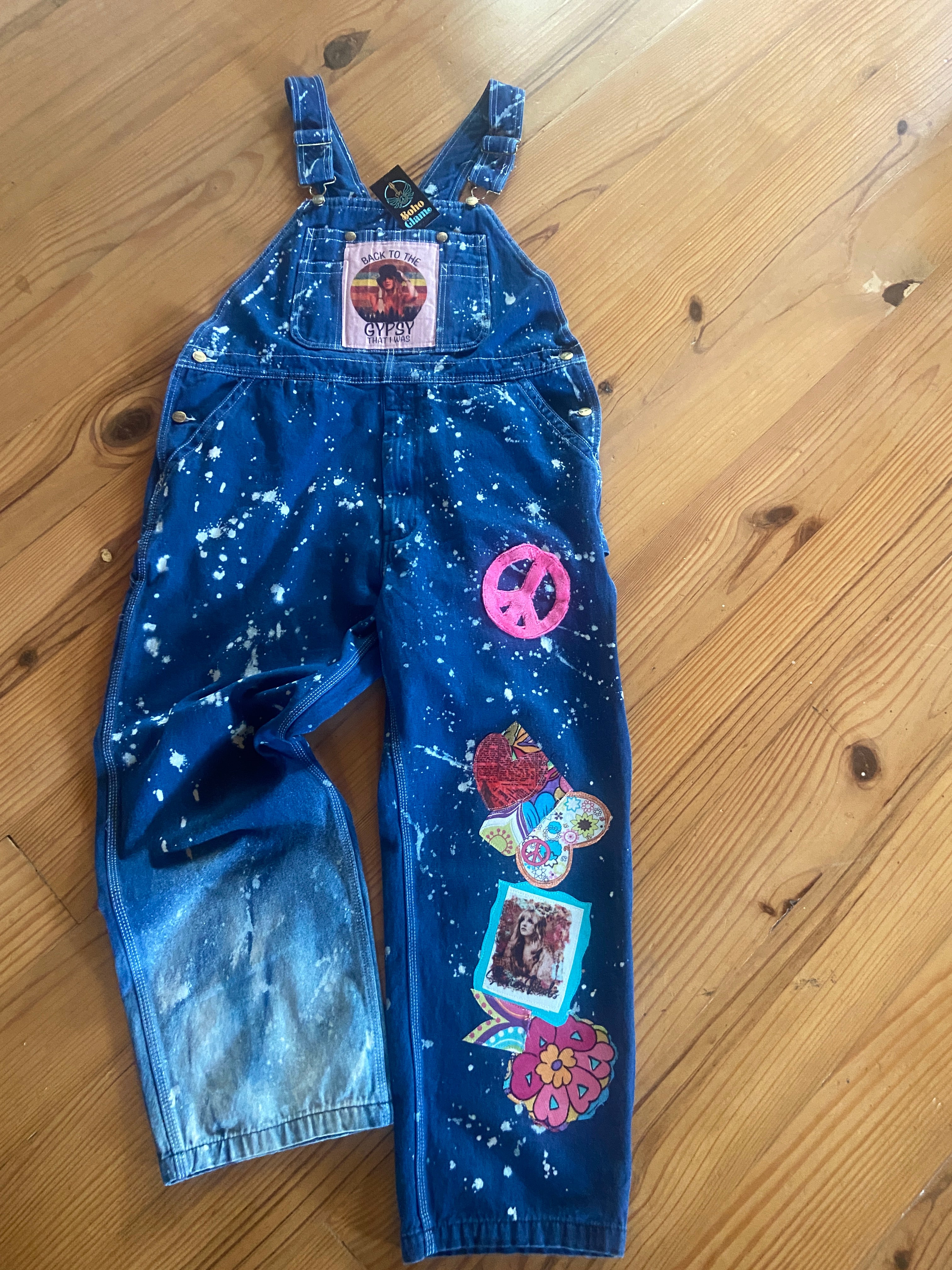 Boho Glam Patched Denim Originals